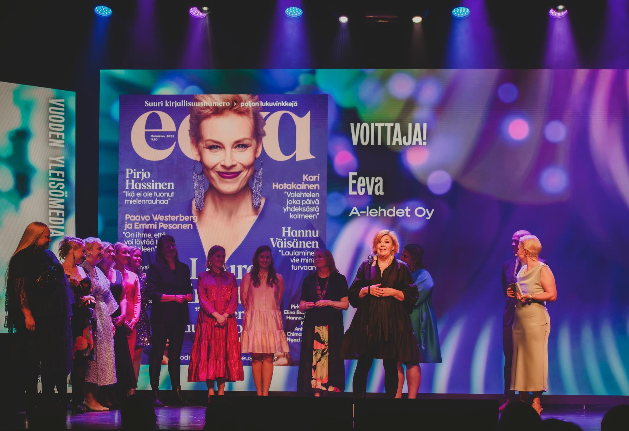 Eeva on vuoden yleisömedia | Editkilpailu 2022 | A-lehdet