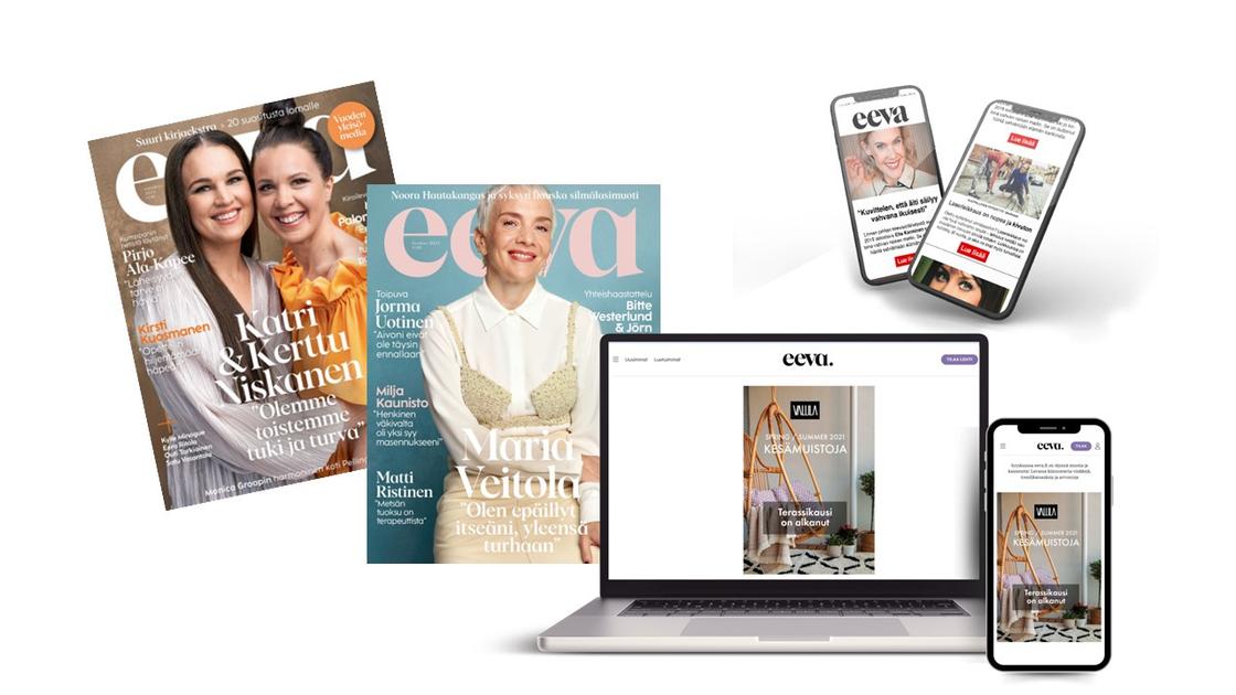 Kansallinen Mediatutkimus: Eeva kasvattanut kokonaistavoittavuuttaan ...